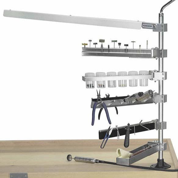 Bur Holder Arm Accessory for Foredom® Flex Shaft Stand Workbench Syste