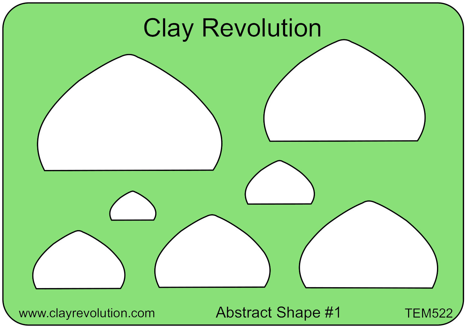 Abstract Shape #1 Template – Clay Revolution