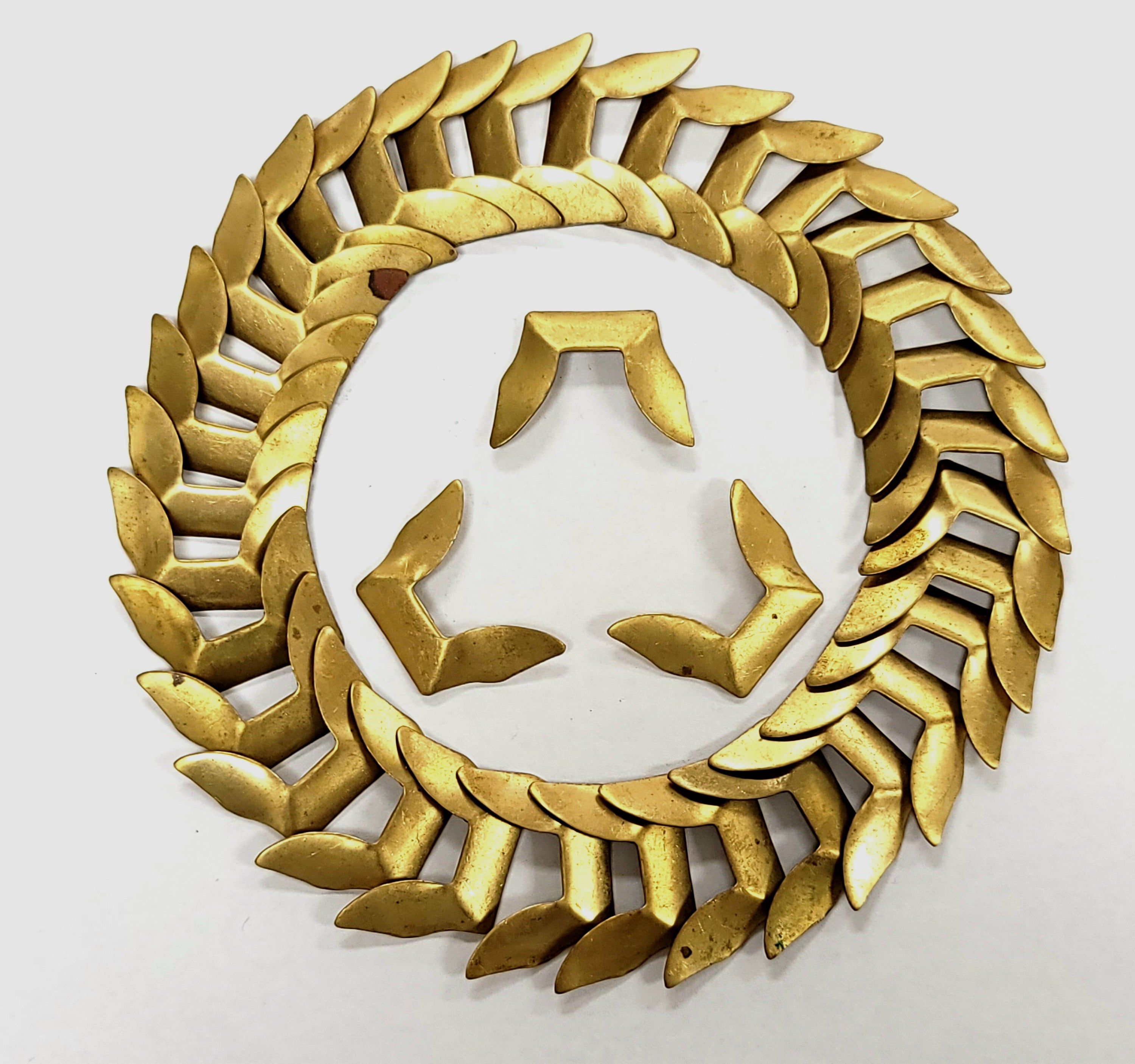 Brass Open Sided Trapezoid Component – Clay Revolution