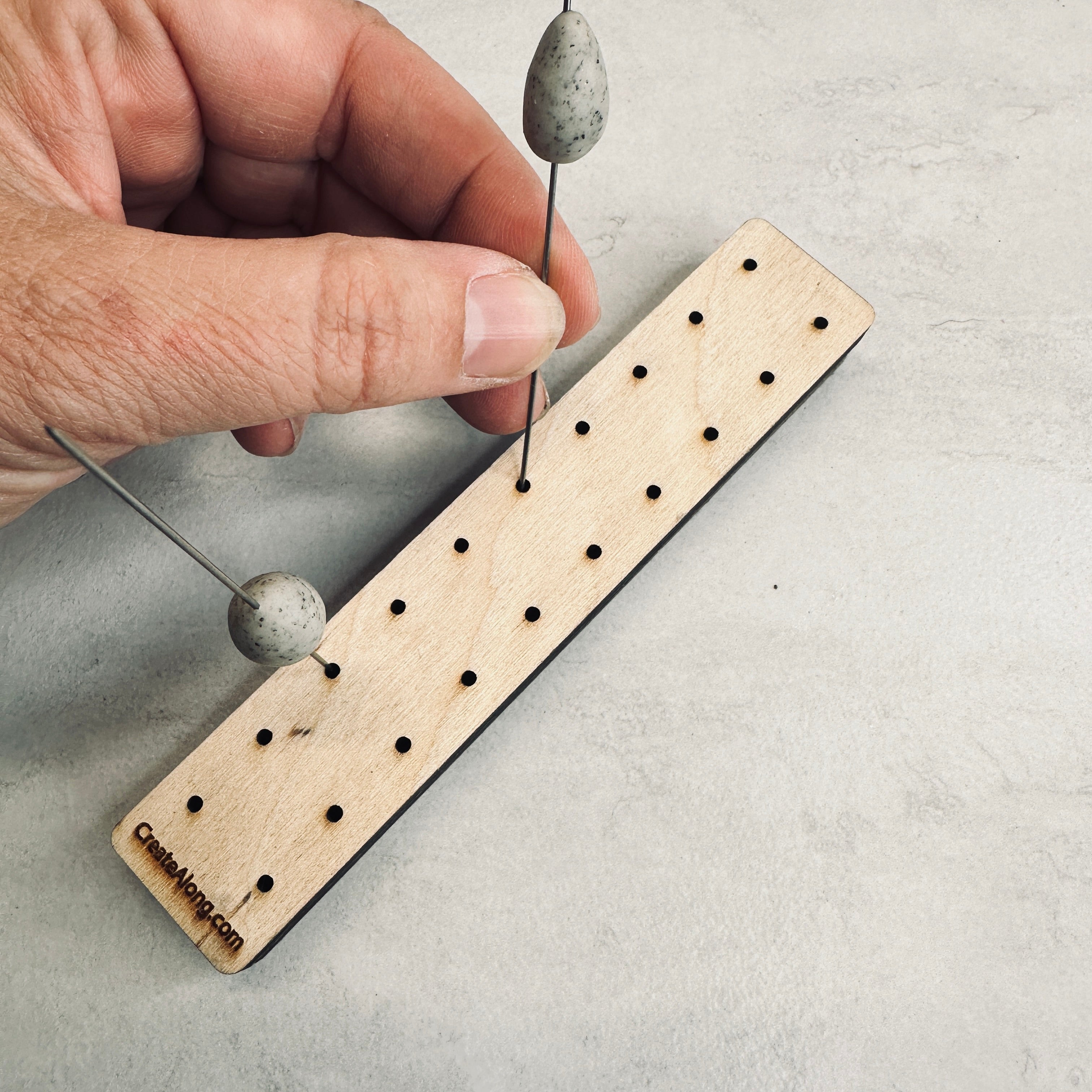 Clay Bead Pin Stand up Holder for baking and drying – Clay Revolution