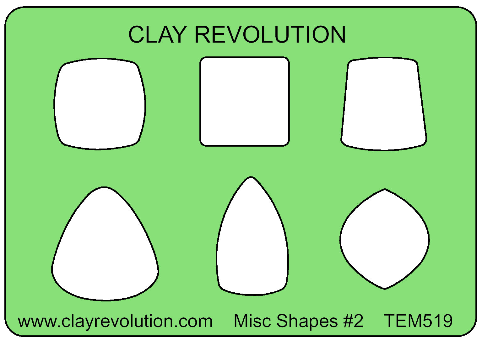 Perfectly Sized Template #2 – Clay Revolution
